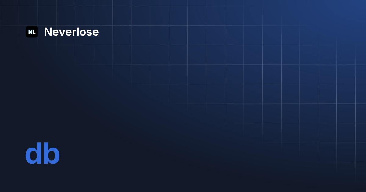 db | Neverlose