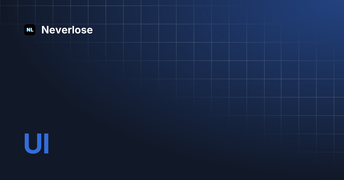 UI | Neverlose