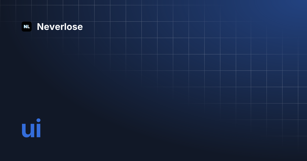 ui | Neverlose